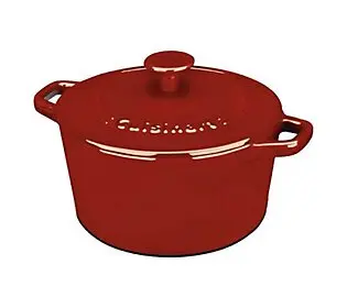 CUISINART Enameled Cast-iron 3-qt Round Cassero Le