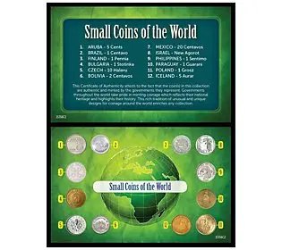 AMERICAN COIN TREASURES Small Coins Of The Worl D