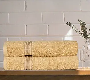 SUPERIOR Egyptian Cotton 2-piece Heritage Bath Eet Set - One-color