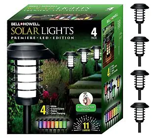 BELL & HOWELL Bell + Howell Color Changing Solar Powered Path Ay Lights