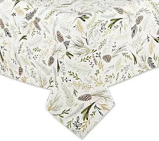DESIGN IMPORTS 52' X 52' Sparkle Sprigs Tablecl Oth