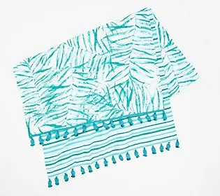 HOME REFLECTIONS Coastal Bed Runner Rev. Stripe Full