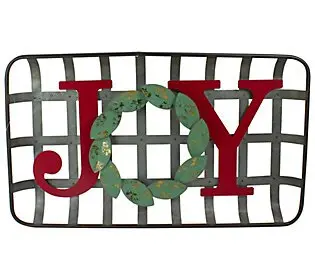 NORTHLIGHT 24joy' Rustic Tobacco Basket Wall Decor