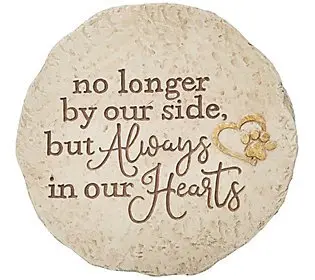 C&F HOME Always In Our Hearts Memorial Plaque F Reestanding