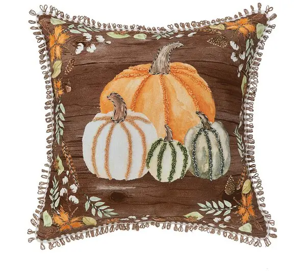 C&F HOME Autumn Pumpkins Pillow Valerie