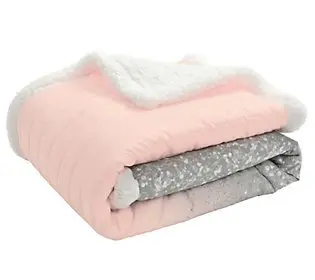 LUSH DECOR Glitter Ombre Metallic 50x60 Throw