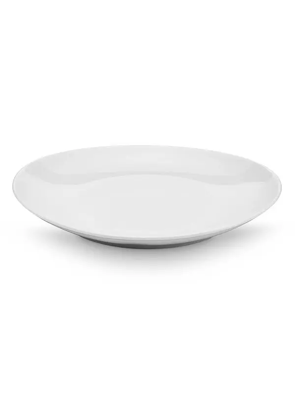 Pillivuyt Eden Salat-/Snack-Teller Oval Aus Porzellan – 22,9x20,3 Cm, Mikrowellen- & Ofenfest, Made In France