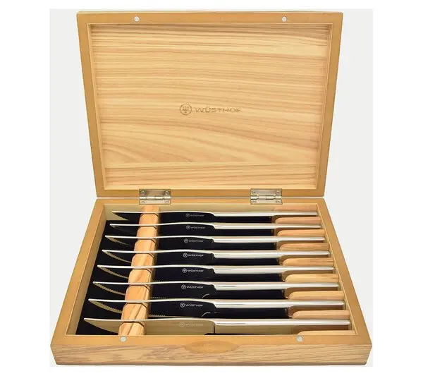 WUSTHOF 8-piece Stainless Mignon Steak Knife Se - One-color