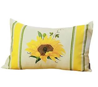 HOMEROOTS Set Of 2 20' Fall Sunflower Lumbar Pi Llow Covers