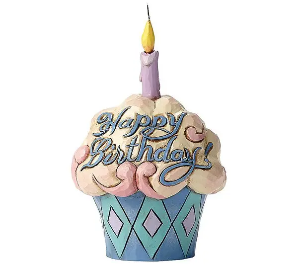 JIM SHORE Mini Birthday Cupcake