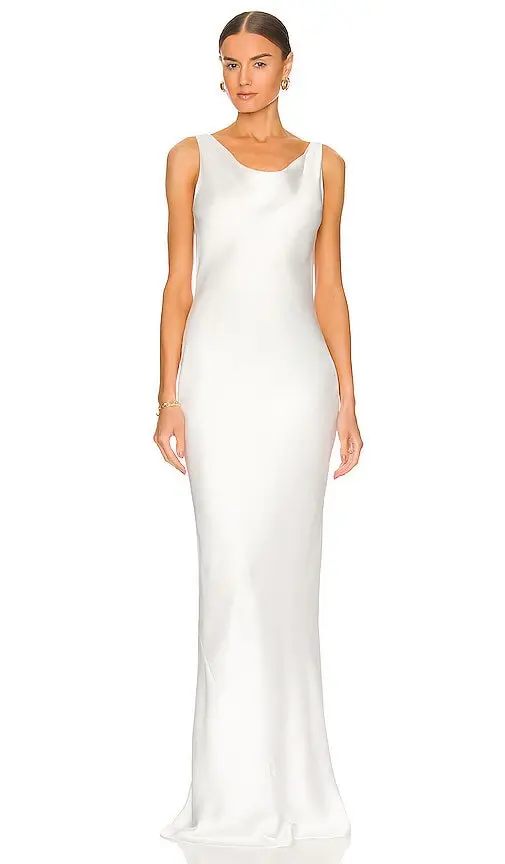 Norma Kamali Maria Gown - Snow White