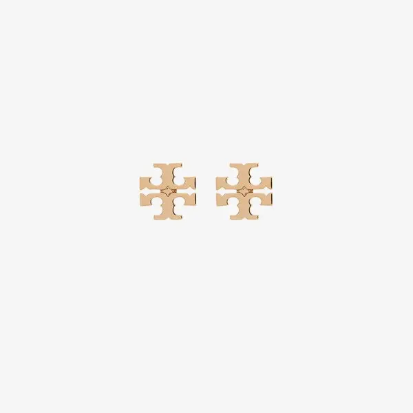 Tory Burch Tone Kira Stud Earrings - Gold | Editorialist