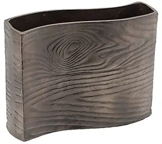 R. NEST 10' Wood-inspired Rectangular Aluminum Ase