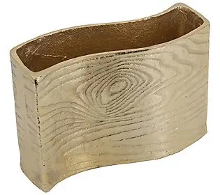 R. NEST 10' Wood-inspired Rectangular Aluminum Ase