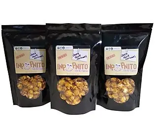 INPOPNITO Popcorn In Disguise 3 Of A Kind Deep, Dark Caramel