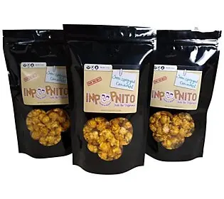 INPOPNITO 3-pack Popcorn In Disguise Sea-spraye D Caramel