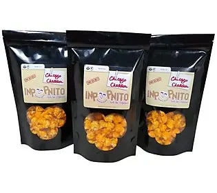 INPOPNITO 3 Pack Popcorn In Disguise Chicago Ch Eddar