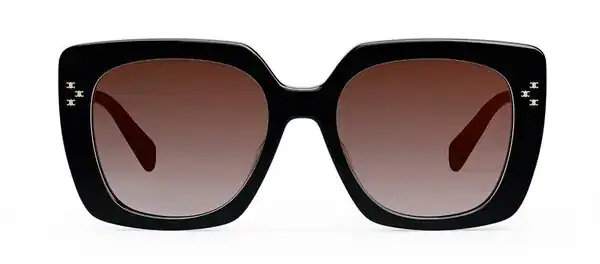 Celine Mini Triomphe Cl 40218 Un 01f Butterfly Sunglasses  display picture 2