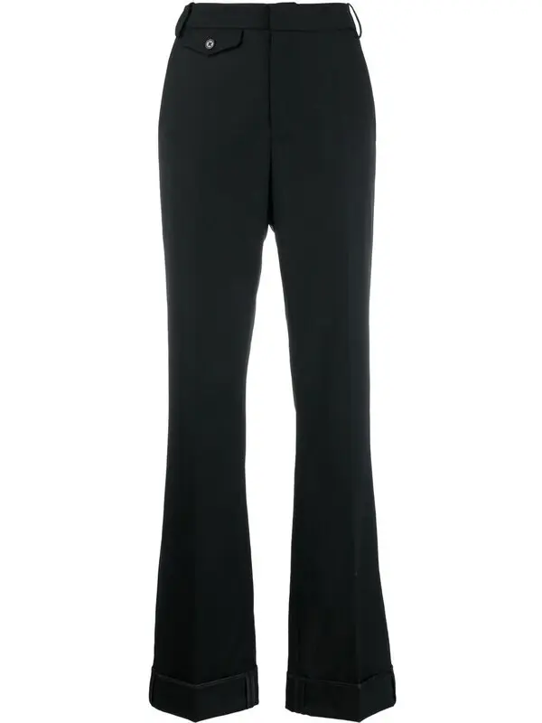 Zadig&Voltaire Poetia Turn-up Hem Gabardine Trousers