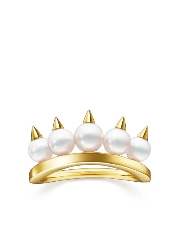 TASAKI 18kt Yellow Danger Plus Ring
