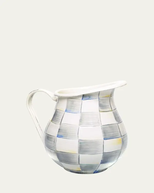 MACKENZIE-CHILDS Sterling Check Pitcher 3 Qt - One-color
