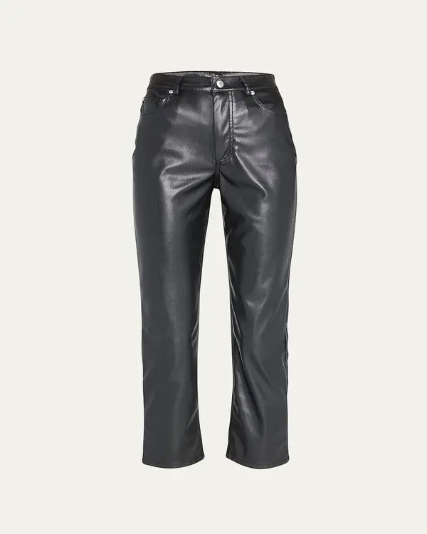 Mytheresa Jonathan Simkhai Vegan Leather Pants Simkhai River High