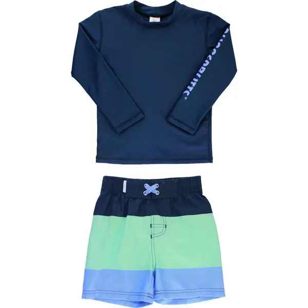 RUGGEDBUTTS Two-piece Rashguard Swimsuit