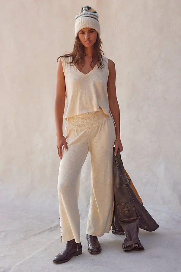 Free People Coordinating Set - Sweetish Lemon