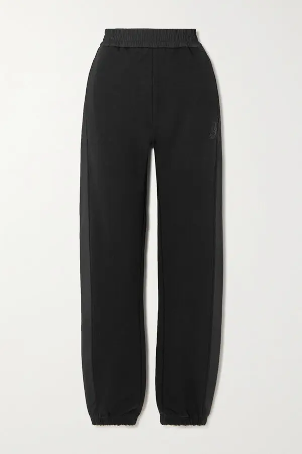 Moncler Cotton-jersey Track Pants