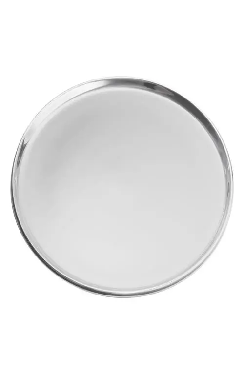 NAMBE Classic Round Tray - Metallic Silver