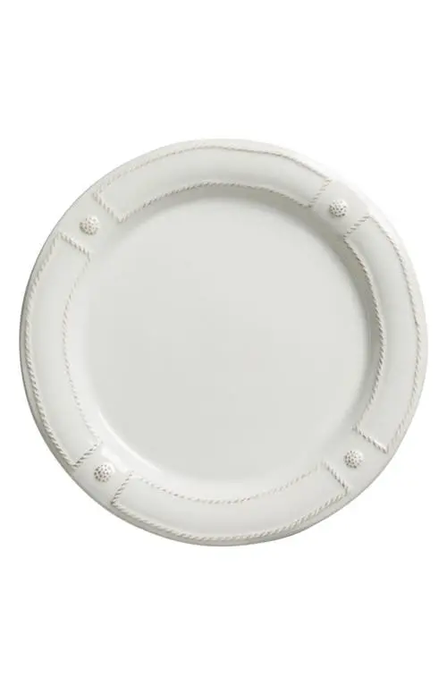 JULISKA Berry & Thread French Panel Dinner Plate - Whitewash