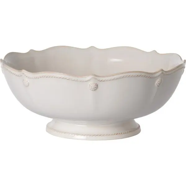 JULISKA Berry And Thread' Footed Fruit Bowl - Whitewash