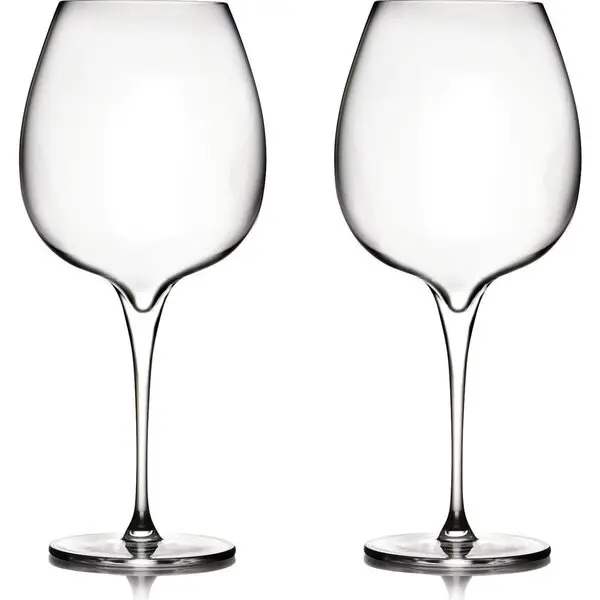 NAMBE Vie Set Of 2 Pinot Noir Glasses - No Color