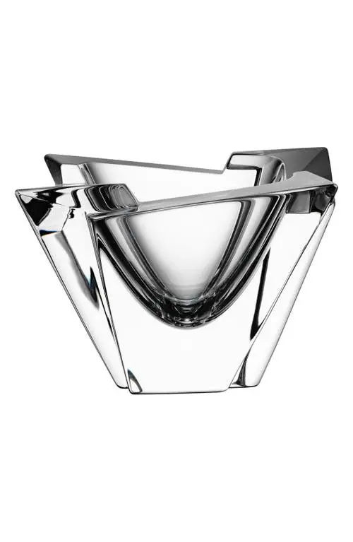 ORREFORS Glacial Lead Crystal Bowl
