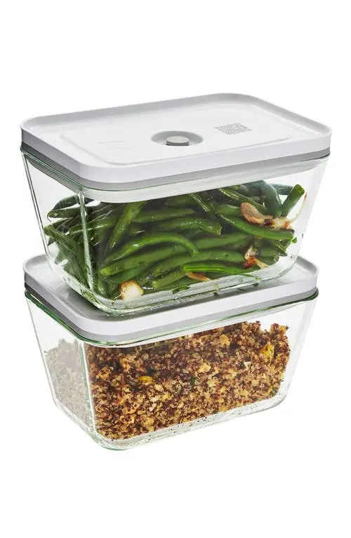 ZWILLING Fresh & Save 2-piece Glass Vacuum Container Set
