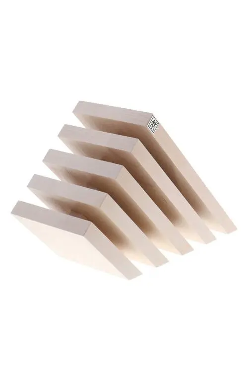 ZWILLING Italian Slanted Magnetic Knife Block - White