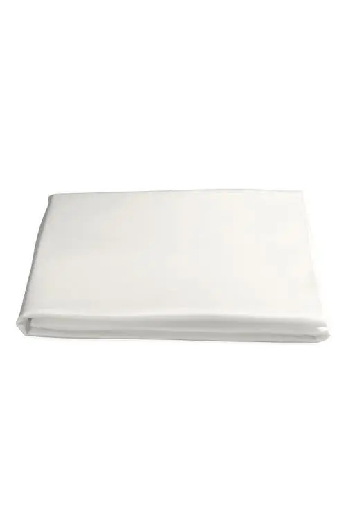 MATOUK Nocturne 600 Thread Count Fitted Sheet - Bone