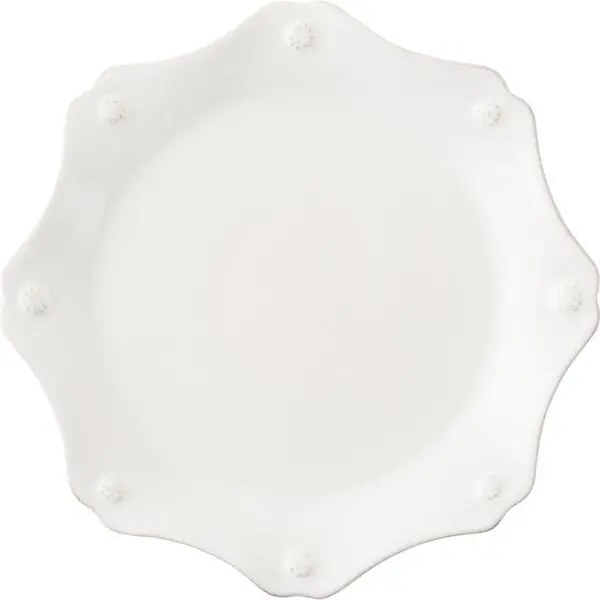 JULISKA Berry And Thread' Scalloped Salad Plate - Whitewash