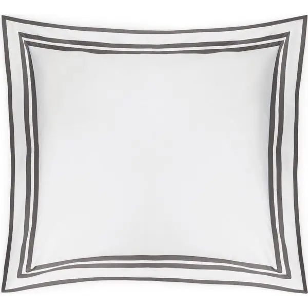 MATOUK Meridian Sham - Charcoal