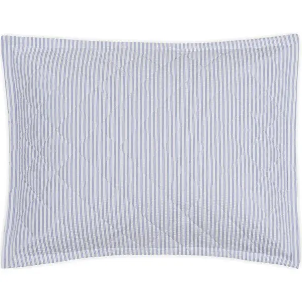 MATOUK Matteo Quilted Sham - Azure