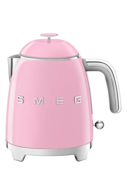 SMEG 50's Retro Style Mini Electric Kettle - Pink