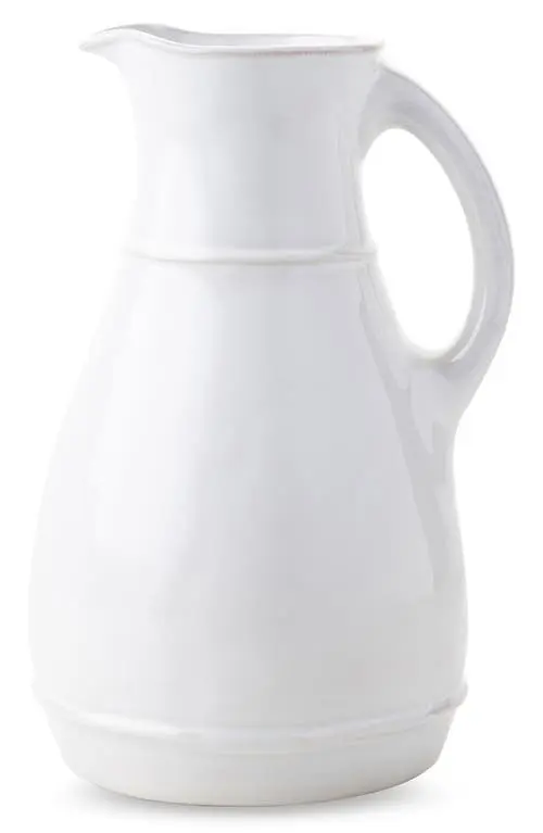 JULISKA Puro Pitcher - Whitewash