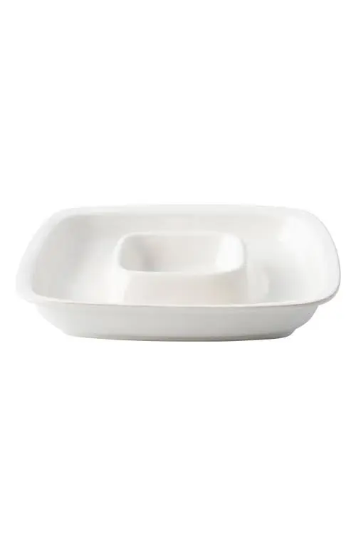 JULISKA Puro Chip & Dip Serving Bowl