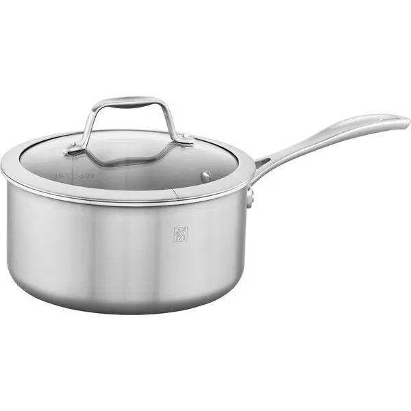 ZWILLING Spirit 3-ply 3-quart Sauce Pan With Helper Handle And Lid - No Color