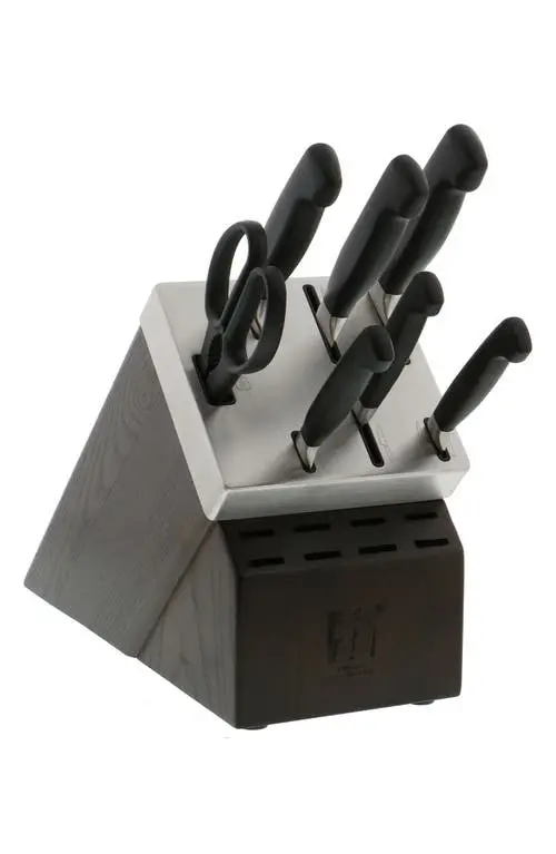 ZWILLING Four-star 8-piece Knife & Self Sharpening Block Set
