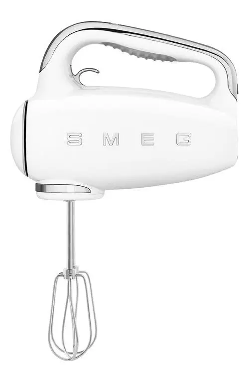SMEG 50s Retro Style Hand Mixer - White