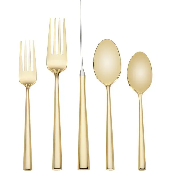 Kate Spade New York Malmo 5-piece Flatware Place Setting - Gold