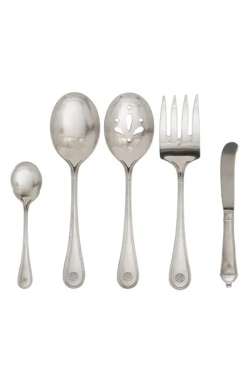 JULISKA Berry And Thread 5-piece Hostess Set - Bright Satin