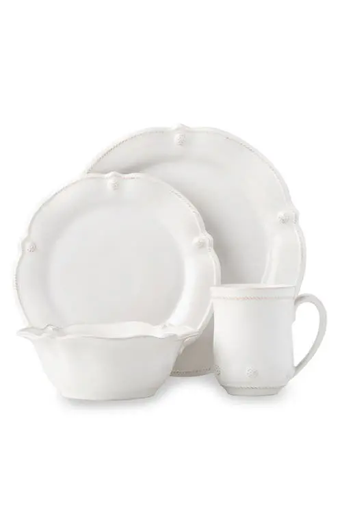 JULISKA Berry & Thread Flare 4-piece Place Setting - Whitewash