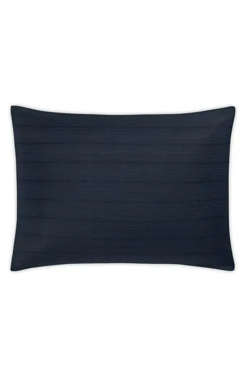 MATOUK Augusta Matelassé Sham - Navy